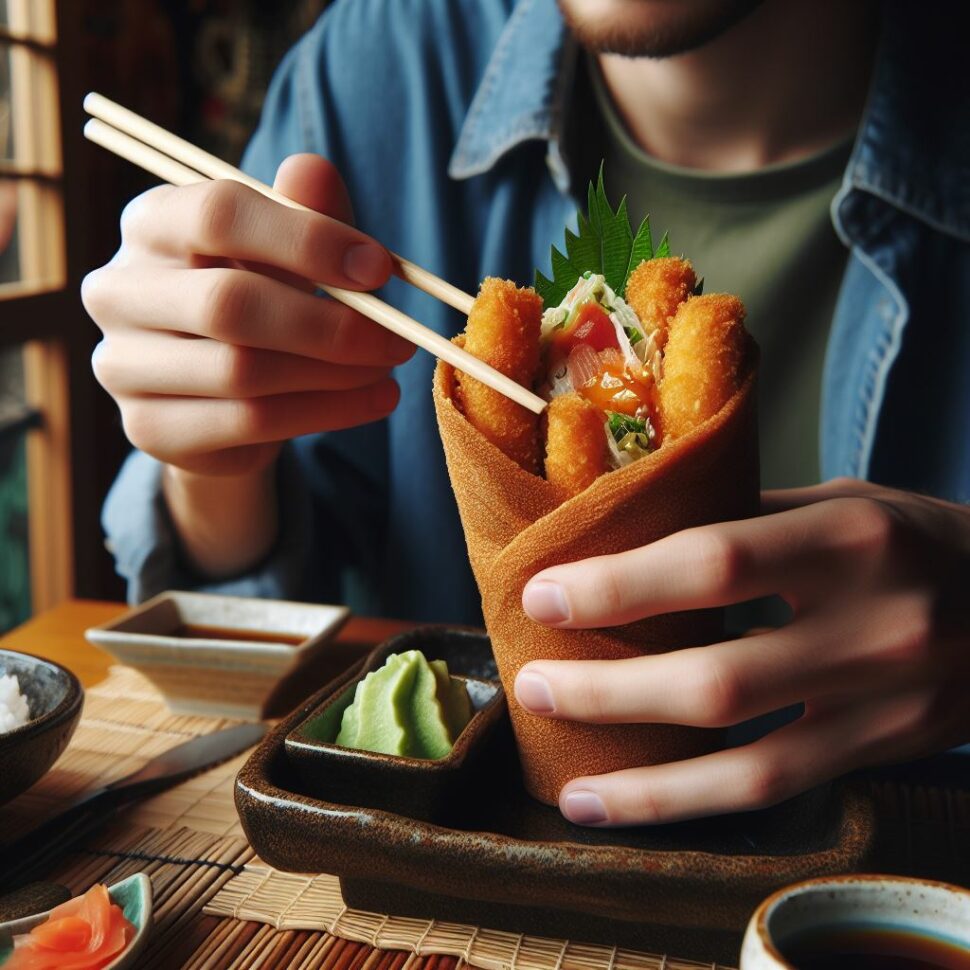 As melhores receitas de temaki frito para fazer em casa